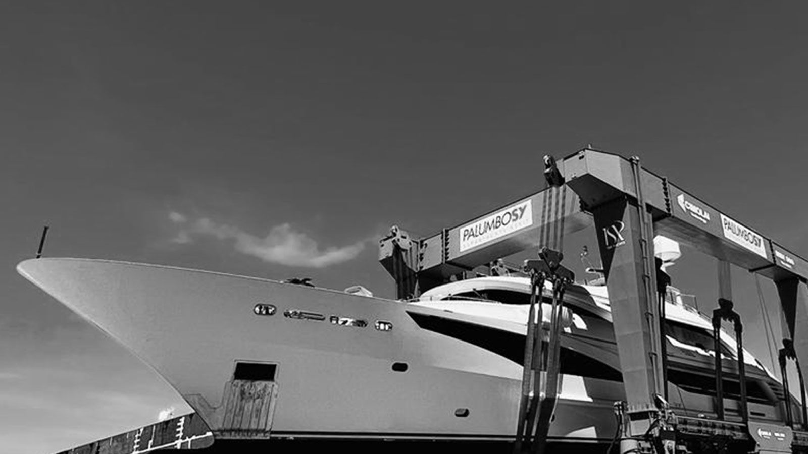 50m ISA yacht Alibaba completes major refit at Palumbo